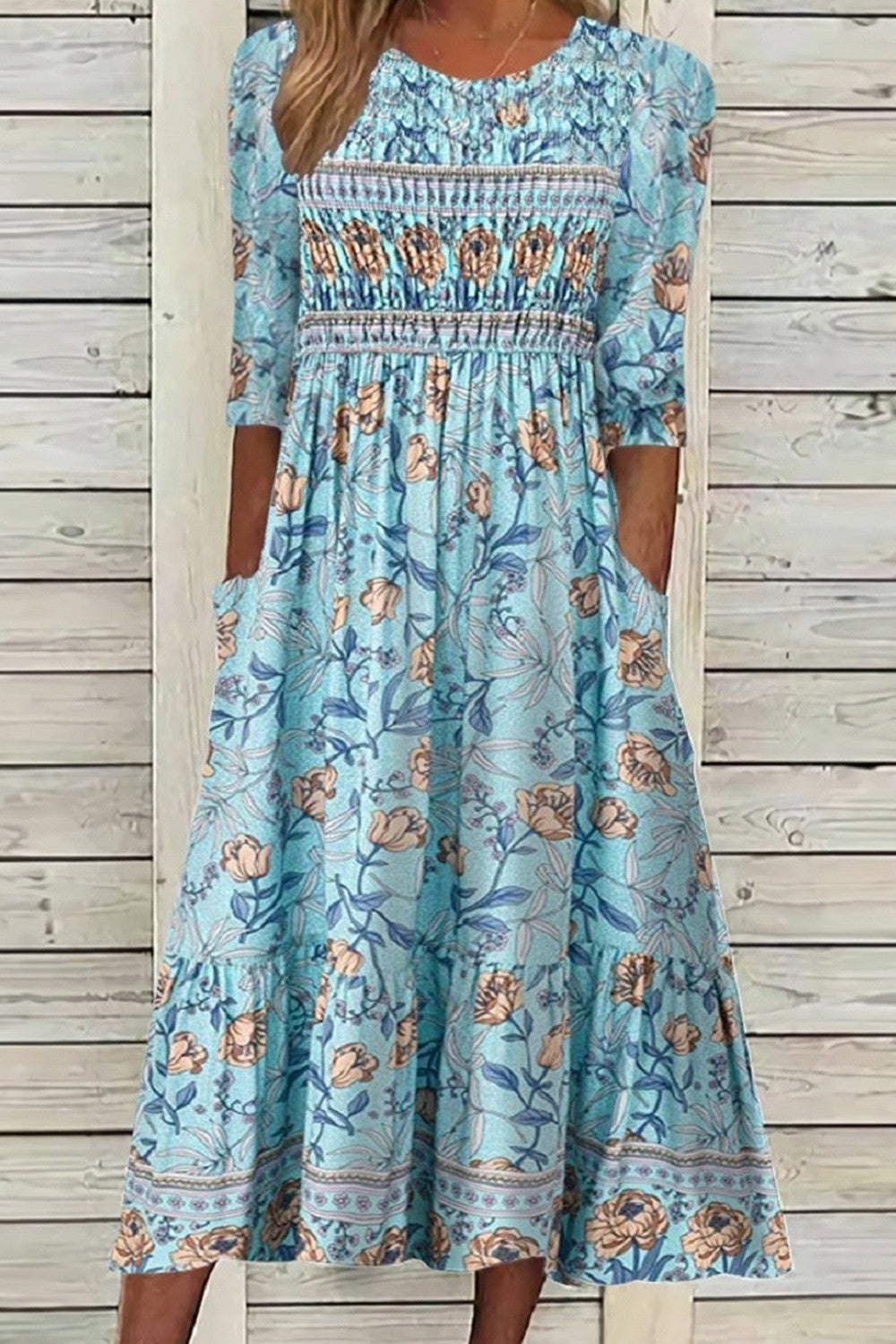 Hazel | Flowing Petal Dress with Tummy Coverage – BONDI BEACH BOUTIQUE