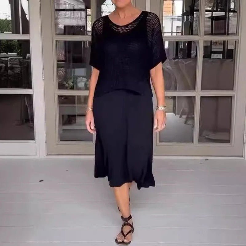 Lenora | Relaxed Knit Two-Piece Set – BONDI BEACH BOUTIQUE